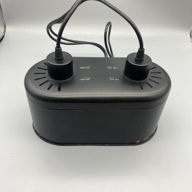 Double Reptile Lamp Fixture front view