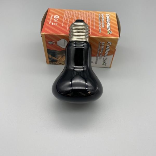 Quality White Blue Red Heat Lamp Bulb For Reptiles 75W Basking Bulb For Bearded Dragon for sale