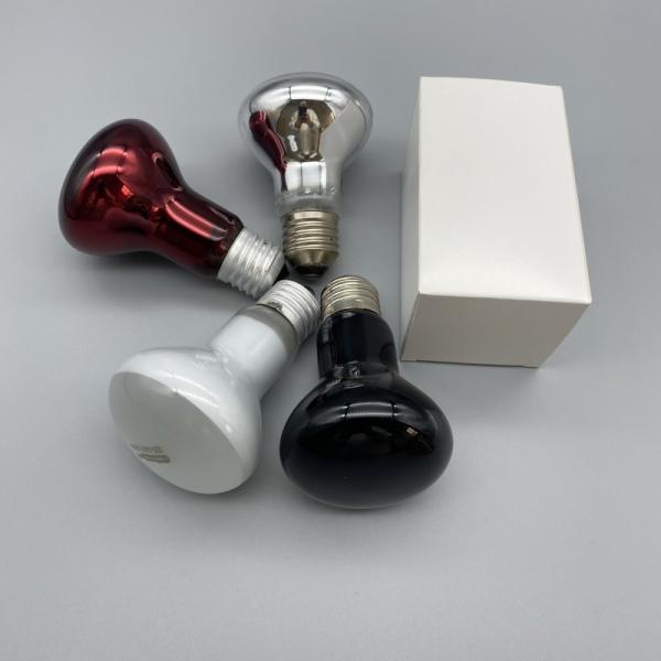 Quality White Blue Red Heat Lamp Bulb For Reptiles 75W Basking Bulb For Bearded Dragon for sale