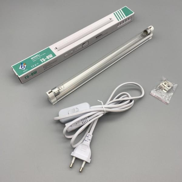 Quality 253.7nm Ozone Generator Uv Light 110V 220V UVC T5 8W Ozone Free UV Light for sale