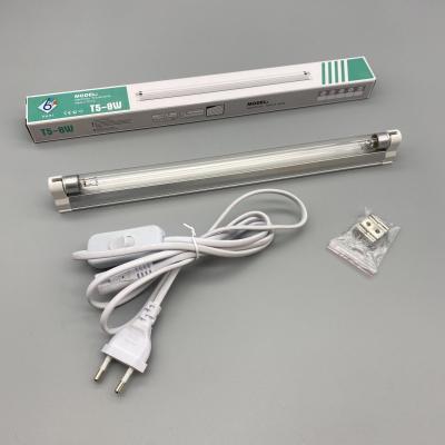 China 253.7nm 110V 220V T5 UVC Bulb 8W Ozone Lamp For Food Processing for sale