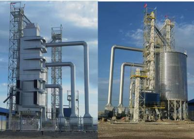 Китай Continuous Grain Dryer Tower Machine PLC Control With Silos продается