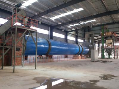 China Máquina de secagem rotativa de tambor de lama altamente adaptável Área de troca de calor de 50-1000m2 Orientação técnica fornecida por bons engenheiros à venda