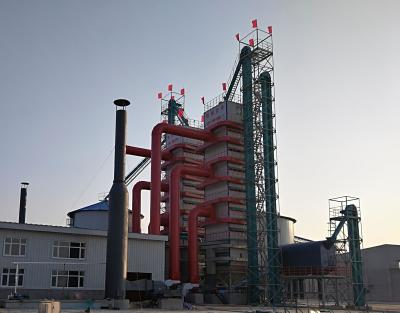 China Sistema de secagem industrial de milho de poupança de energia com temperatura de ar quente C 65-160 e aumento da taxa de esmagamento % ≤ 0.5 à venda