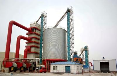 China Clean Hot Air Heating Medium Corn Grain Dryer Machine with 100-1000T/D Capacity for sale