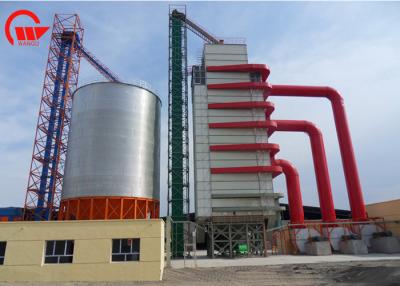 China Heat Recycling Grain Bin Dryer , Colorful Corns Large SS Batch Grain Dryer for sale