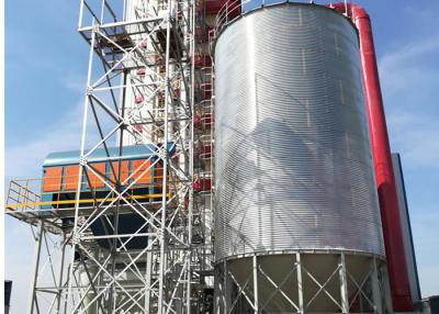 China Galvanized Steel Grain Storage Silo Roll Forming Machine 11.9m Dia Full Automatic for sale