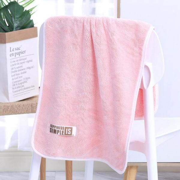 Quality Bathroom Coral Fleece Microfiber Hair Towel Portable For Travel Use for sale