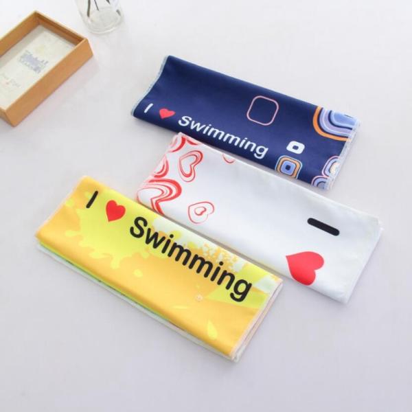 Quality Suede Fabric Custom Printed Microfiber Cloth For Sport And Gym Quick Dry for sale