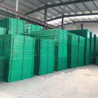 China Galvanized PVC Coated Chain Link Fence for Square Post or Rectangular Post in Anping for sale