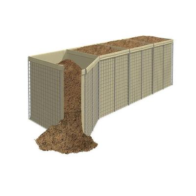 China 4 mm Draad Gauge Vierkante gaten gelast draadnet voor overstromingsbescherming Barrière Bastion muur Te koop