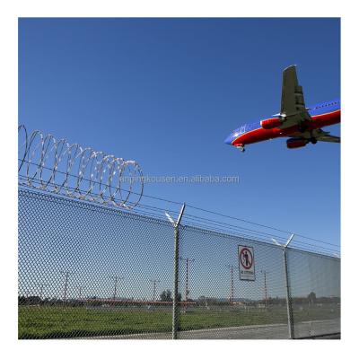 Cina Quadro di metallo 4mm mesh di filo 3D panel Recinzione decorativa per la sicurezza del perimetro dell'aeroporto in vendita