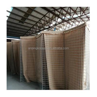 China Gemakkelijk te monteren gegalvaniseerde ijzeren draad Gabion muur beschermende barrières voor overstromingsbescherming Te koop