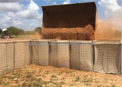 中国 簡単に組み立てられる 溶接加工サービス 砂壁の防護壁 販売のため