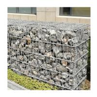 China Punching Processed Galvanized Welded Mesh Gabion Basket for Retaining Wall Construction for sale
