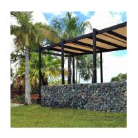China Punching Processed Galvanized Welded Mesh Gabion Basket for Retaining Wall Construction for sale