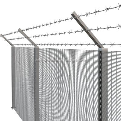 Cina Recinzione aeroportuale impermeabile in PVC rivestita di alta sicurezza anti-arrampicata personalizzata e versatile in vendita