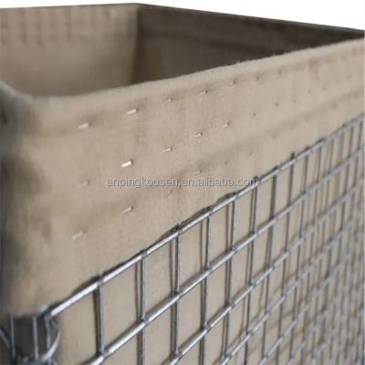 China Gabions gesoldeerd in een multicellulaire verdedigingsbarrière voor effectieve en kosteneffectieve beveiliging Te koop