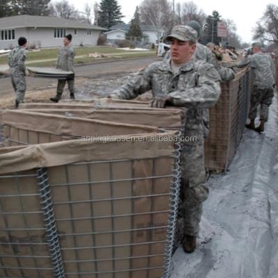 China Gabions gesoldeerd in een multicellulaire verdedigingsbarrière voor effectieve en kosteneffectieve beveiliging Te koop