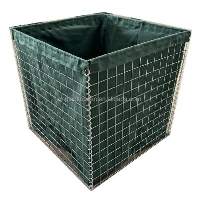 Cina Barriera di protezione della sabbia di 1x1x1m con filo di 4 mm in vendita