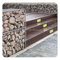 China Decorative Retaining Wall Galvanized Welded Mesh Gabion Box with Hexagonal Hole Shape for sale
