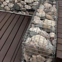 China Decorative Retaining Wall Galvanized Welded Mesh Gabion Box with Hexagonal Hole Shape for sale