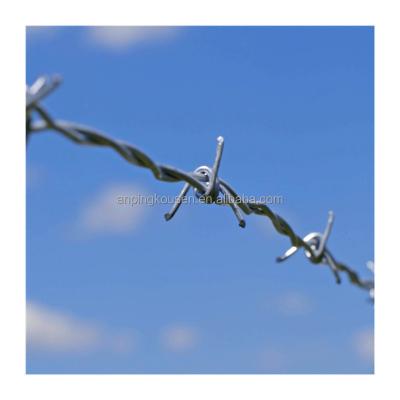 Cina 1.5-3cm Barba Lunghezza rasoio croce robusto contorto filo spinato durevole per frutteto / fattoria in vendita