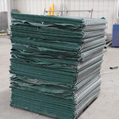 China Vierkant geotextiel grijze kleur markt defensieve zandkooi en beveiligingsmuur Gabion doos Te koop