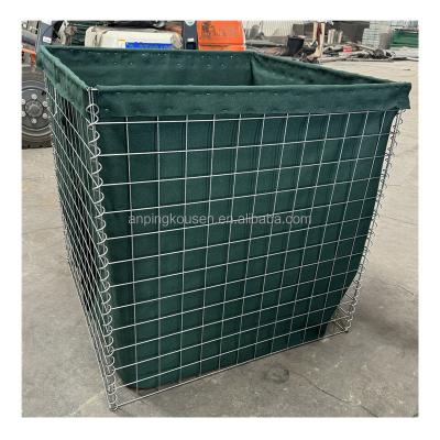 Cina Difensivo Barriera Galvanizzata Fuoco per la vendita Bastione Sandbag Gabion in vendita