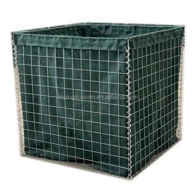 Cina Difensivo Barriera Galvanizzata Fuoco per la vendita Bastione Sandbag Gabion in vendita
