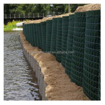 China Beveiligde zandmuur defensieve gelaste gaas barrière met 4 mm draad gauge en las Te koop