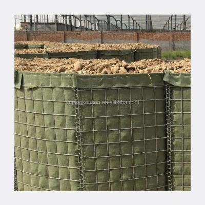 Cina Barriera difensiva in gabione saldata con filo di ferro galvanizzato di 3'x3' per un controllo efficace delle inondazioni in vendita
