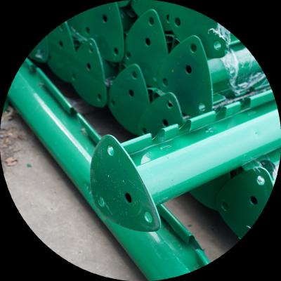 Cina 4 mm di diametro del filo struttura metallica recinzione prefabbricata e progettazione di recinzioni per pareti per la costruzione in vendita
