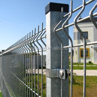 Cina Recinzione autostradale 6x8ft rettangolo galvanizzato Saldato reticolare reticolare con reticolare triangolare 3D in vendita