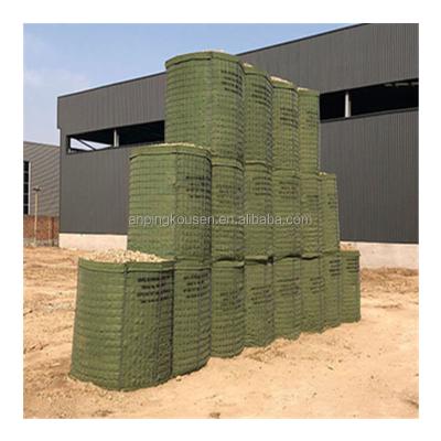 Cina Q195 Materiale Buco quadrato Verde Barriera di difesa per la protezione della difesa in vendita