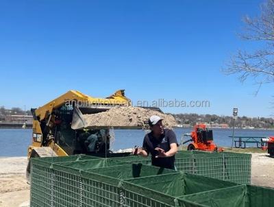 China Beschermingsmuur Eco Bastion Barrier Gespannen Gabion Box Explosiebestendige defensieve barrière Te koop