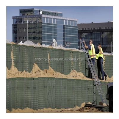 China Beschermingsmuur Eco Bastion Barrier Gespannen Gabion Box Explosiebestendige defensieve barrière Te koop