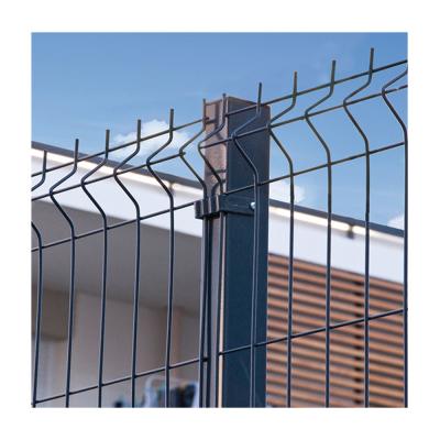 Cina 3D welded curved panel/PVC wire mesh PVC coated frame finishing Disegno personalizzato in vendita