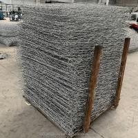 China Galvanized Gabion Wire Mesh Box 60x80mm Aperture PVC Coating Hexagonal Shape for sale