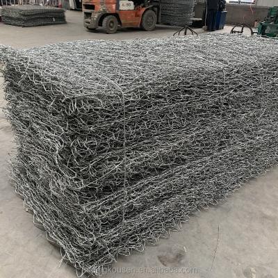 Cina Dimensioni personalizzate Galvanizzato PVC Rivestito Gabion Corsa di rete di filo di ferro per il servizio di taglio in vendita
