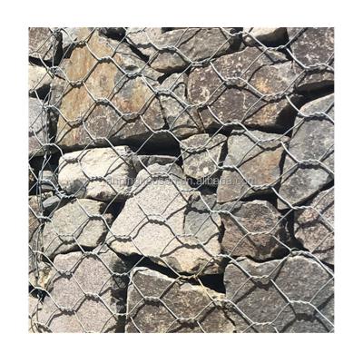 Cina Casella di gabion per parete di contenimento in PVC rivestita galvanizzata a caldo nella costruzione fluviale in vendita
