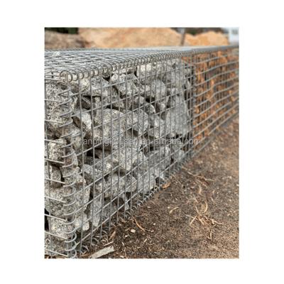 Cina 1x1x1m Gabion galvanizzato saldo a caldo con rete elettrica a foro quadrato in vendita
