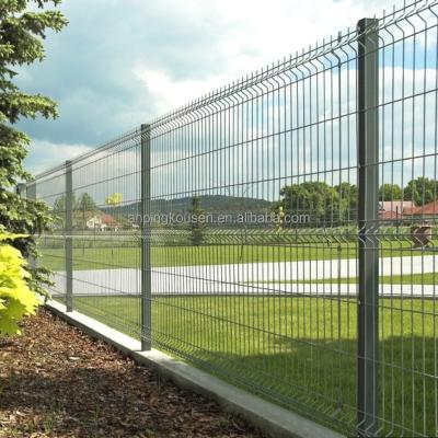 Cina Pannelli di recinzione 3D sostenibili per recinzioni di costruzione supportano trattati termicamente e durevoli in vendita