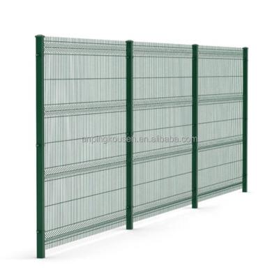 Cina Rectangle 3D Metal Wire Fence Panel Home giardino Saldato rete di filo di ferro Recinzione per il vostro giardino in vendita