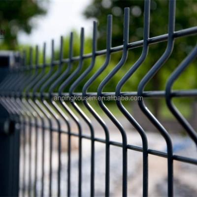 Cina Fence moderna e elegante Pvc rivestito con rete di filo 3D triangolare triangolare in vendita