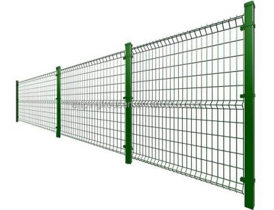 Cina Fence moderna e elegante Pvc rivestito con rete di filo 3D triangolare triangolare in vendita