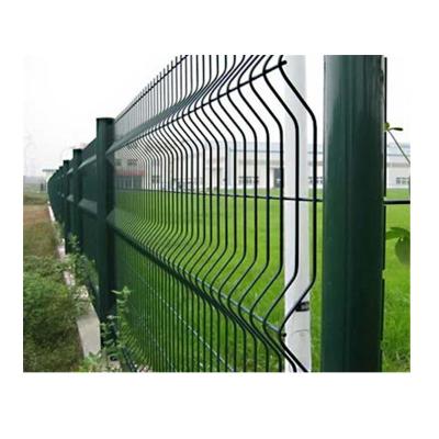 Cina Recinzione sportiva Pvc rivestito galvanizzato Recinzione a maglia triangolare 3D per recinzione curva aeroportuale in vendita