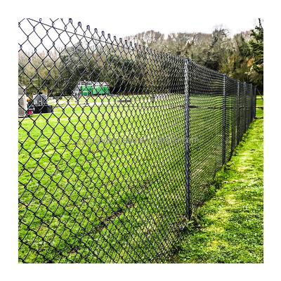 Cina Fence a legame con la catena con rivestimento in PVC galvanizzato pannelli di maglia di diamante personalizzati nell'industria in vendita