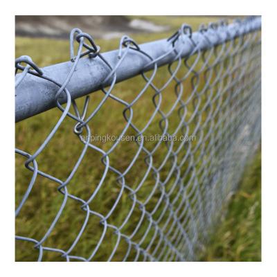 Cina 2.0mm-4.0mm Galvanizzato Diamante Netting Pvc Chain Link Recinzione Per Recinzione Esterno in vendita