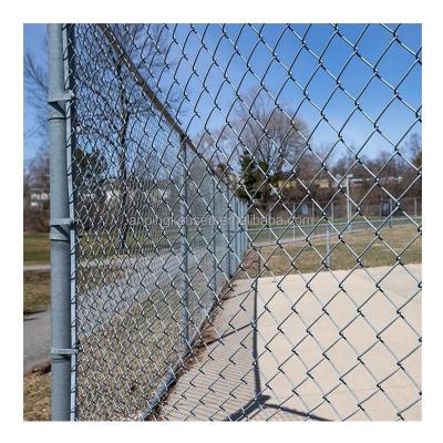 Cina 8ft alto impermeabile Galvanizzato 8 Gauge tessuto Chain Link Recinzione per cancelli trellis in vendita